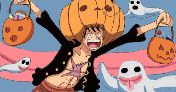 "Đau ruột" với hình ảnh các nhân vật One Piece hóa trang đón Halloween