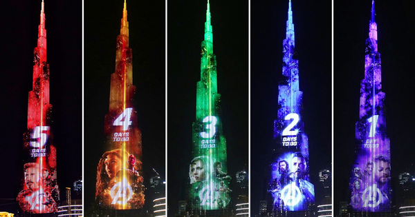 Marvel thuê tòa cao ốc hoành tráng nhất thế giới để quảng bá Avengers ...