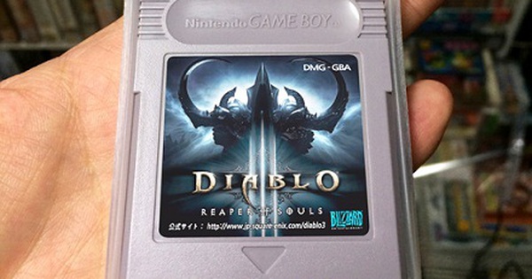 Độc đáo phiên bản Diablo III: Reaper of Souls trên Gameboy