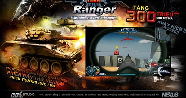 VTC trình làng MMO "thuần Việt 1/2" - Tank Ranger