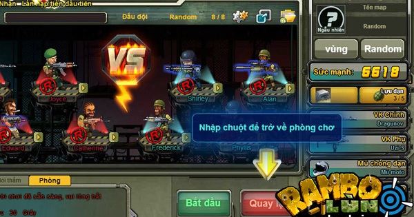 Rambo Lùn tung ảnh Việt hóa 100%, sẵn sàng ra mắt