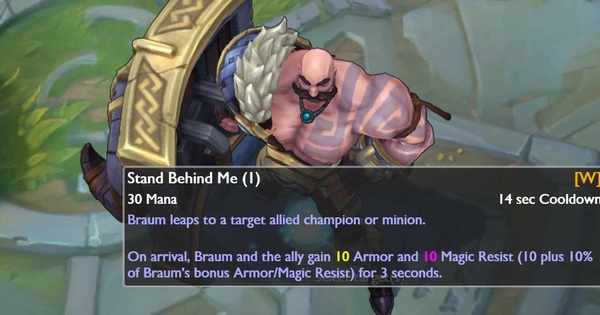 Cập nhật Liên Minh Huyền Thoại: Braum đã bị "đì"